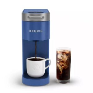 Keurig K-Slim + ICED Single Serve Coffee Maker, Brews 8 to 12oz. Cups, Blue