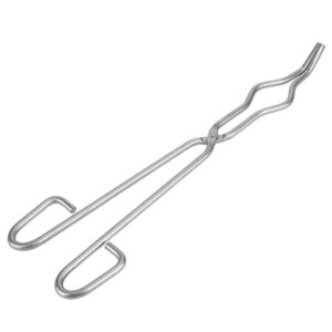 crucible tongs for laboratory stainless steel professional crucible forceps clamp beaker holder pliers(400mm)