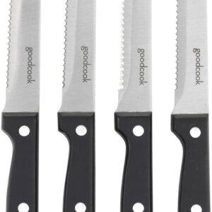 Good Cook Steak Knife Set, 4 Count