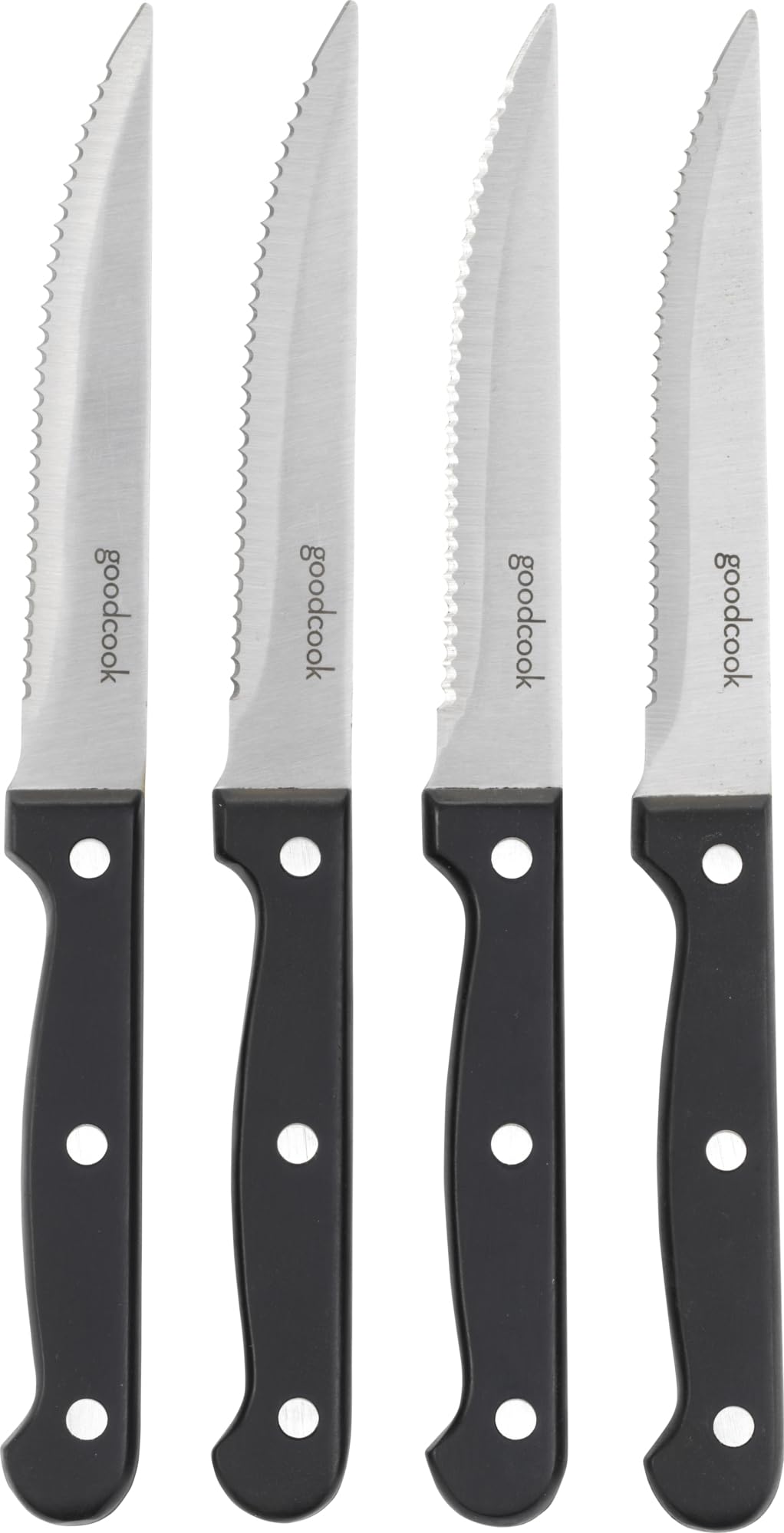 Good Cook Steak Knife Set, 4 Count