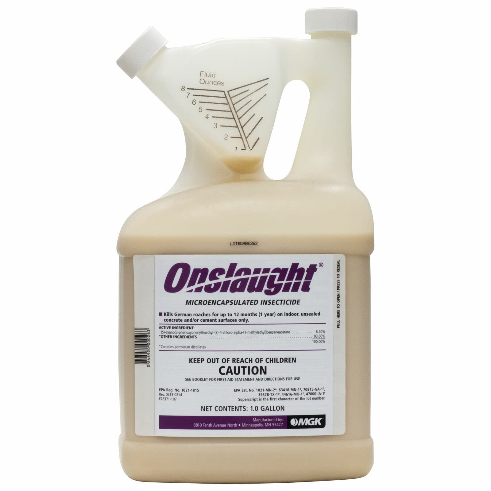 Onslaught Micro Encapsulated Insecticide - one Gallon (128 oz.)