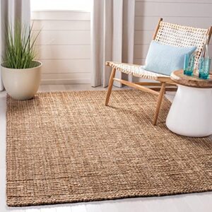 martha stewart x safavieh 5' x 7' natural msr9551a handmade farmhouse jute area rug