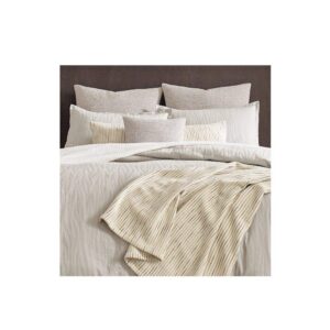 Kenneth Cole New York Lawrence Beige Full/Queen Duvet Cover Set