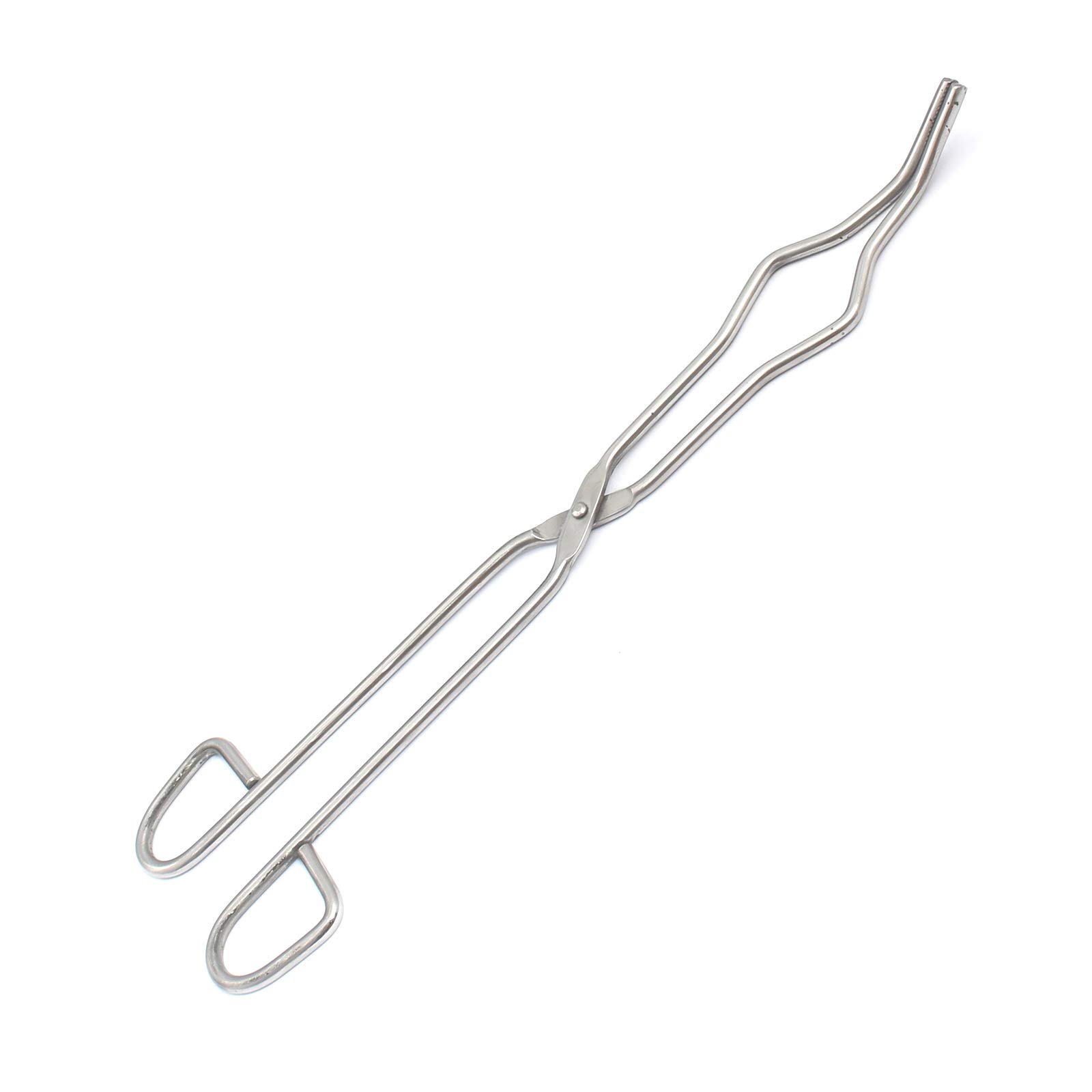 AAProTools 8” Crucible Tongs, Round Steel Chrome, Professional Grade, 200mm