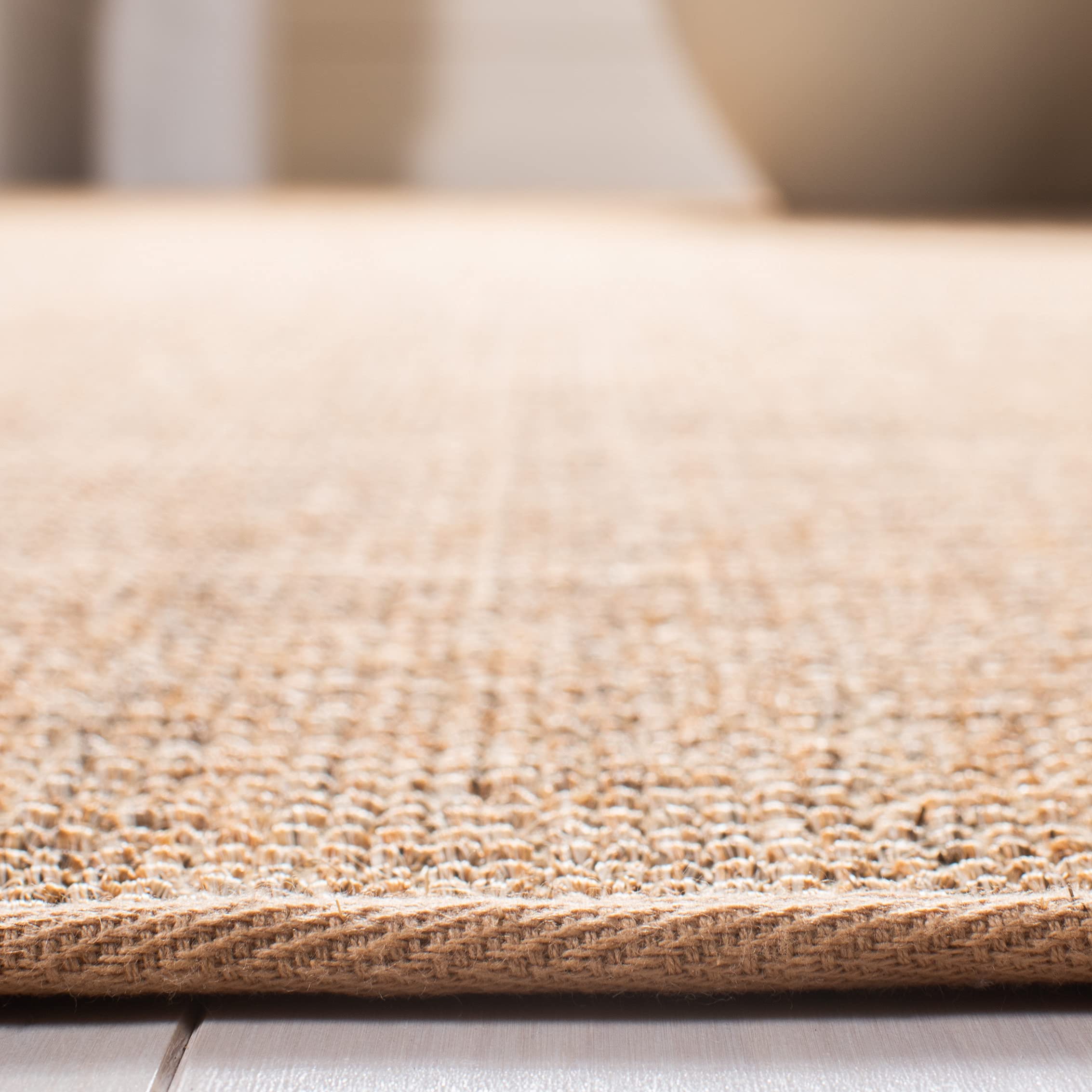 MARTHA STEWART x SAFAVIEH 5' x 7' Beige MSR9501B Farmhouse Sisal & Jute Area Rug