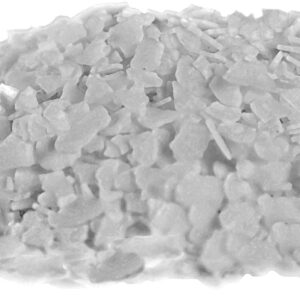 32 lbs Potassium Hydroxide Flakes KOH Caustic Potash Anhydrous KOH Dry Electrolyte - 16 x 2lb Bottles - Lye Drain Cleaner - HDPE container with resealable Child Resistant cap