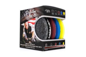 the rag company - buff and shine reflection artist complete 6" buffing kit - combination of five pads, uro line, easy to use combo