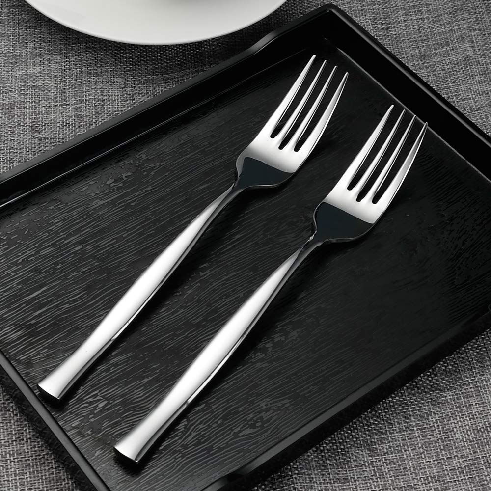 Idotry 12-Piece Stainless Steel Dinner Forks