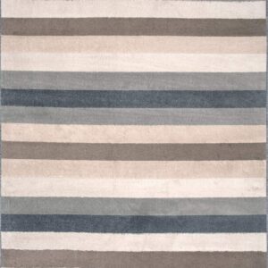 nuLOOM Malani Bengal Striped Area Rug, 8x10, Beige