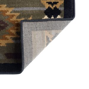 Tayse Northern Wildlife Multi-Large Color Area Rug for Living Room & Bedroom & DiningRoom - Cabin, Lodge and Farmhouse Style Rustic Indoor Carpet, 8'9'' x 12'3'', NTR6660 9x12