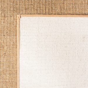 MARTHA STEWART x SAFAVIEH 5' x 7' Beige MSR9501B Farmhouse Sisal & Jute Area Rug