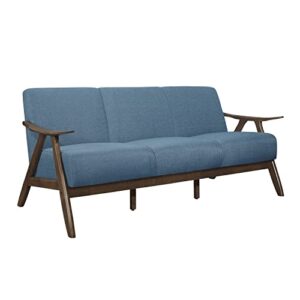 lexicon elle fabric sofa, blue