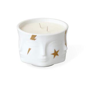 Jonathan Adler Gilded Muse Candle, White and Gold