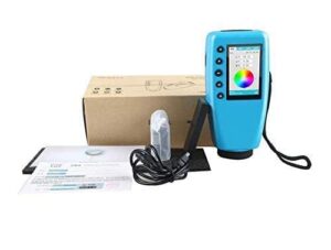 color meter tester colorimeter 4mm caliber for materials like textile plastics paints with light source d65