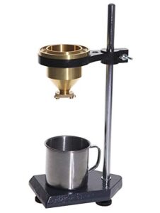 gltl paint-4 liquid viscosity test tool w/viscometer flow cup viscometer cup 4# flow viscosity cup liquid flow meter liquid viscosity tester with base