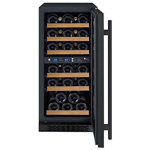 Allavino VSWR30-2BR20 Wine Refrigerator, 30 Bottle, Black