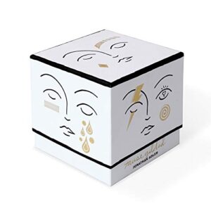 Jonathan Adler Gilded Muse Candle, White and Gold