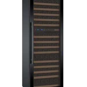 Allavino 24" Wide FlexCount II Tru-Vino 172 Bottle Dual Zone Black Right Hinge Wine Refrigerator