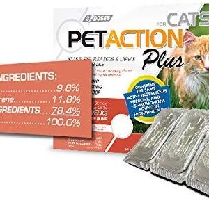 PetAction Plus for Cats 12 Doses