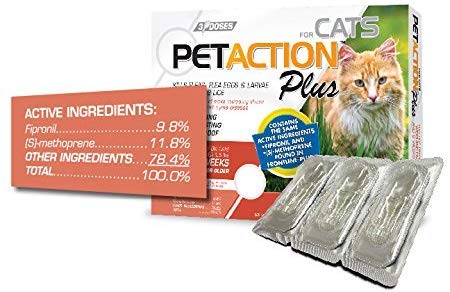 PetAction Plus for Cats 12 Doses