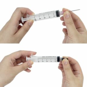 15 Pack of 20ml 10ml 5ml 3ml 1ml Syringe With Blunt Tip Needle And Cap Set - Ink Oil or Glue Applicator, Great for Refilling and Measuring Dispensing