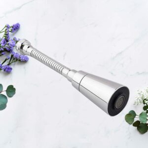 TOPBATHY Faucet Extender 360 Rotate Swivel Faucet Extension Tubes Adjustable Faucet Sprayer Faucet Diffuser Sprayer Hose for Kitchen Bathtub Sink