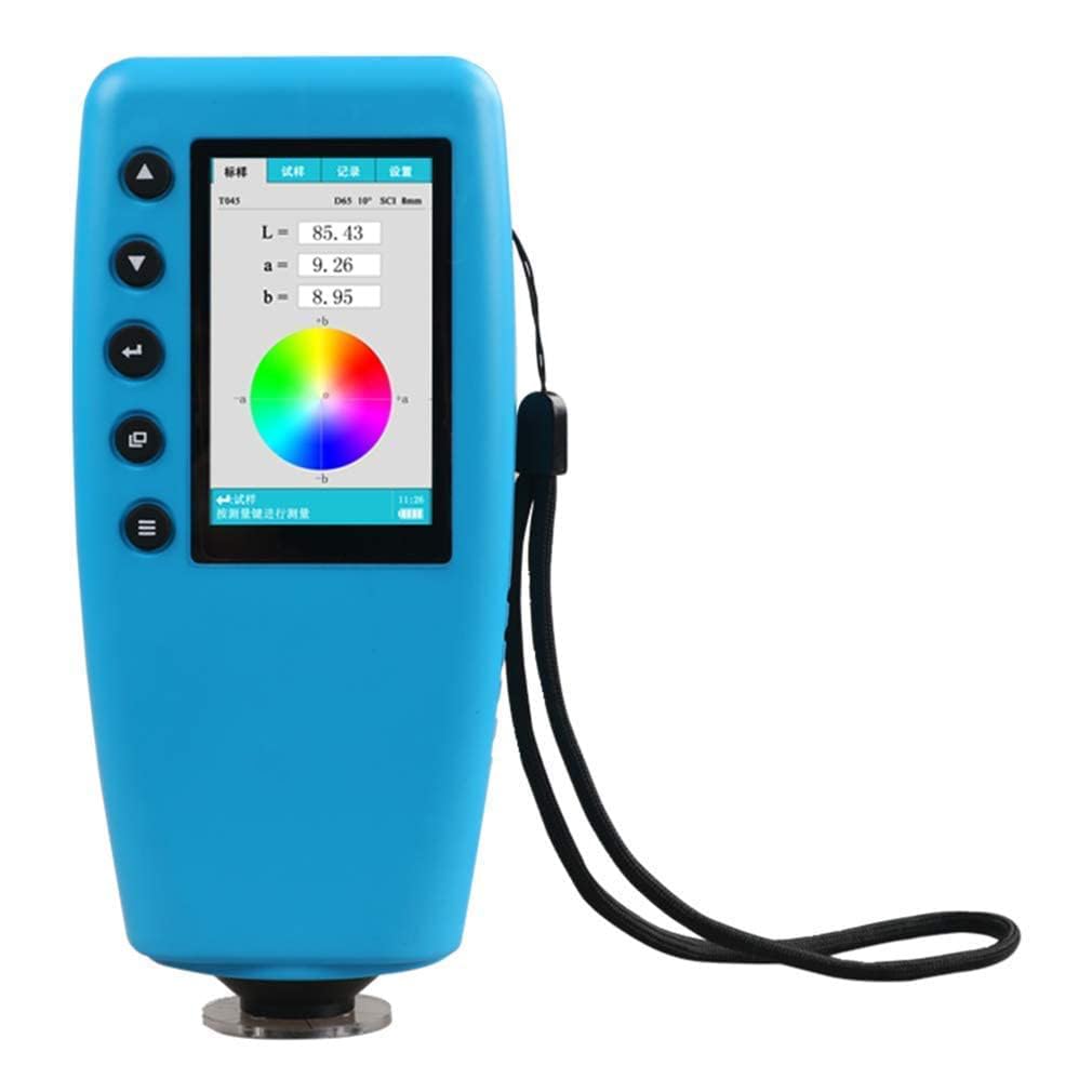 Color Meter Tester Colorimeter 4mm Caliber for Materials Like Textile Plastics Paints with Light Source D65