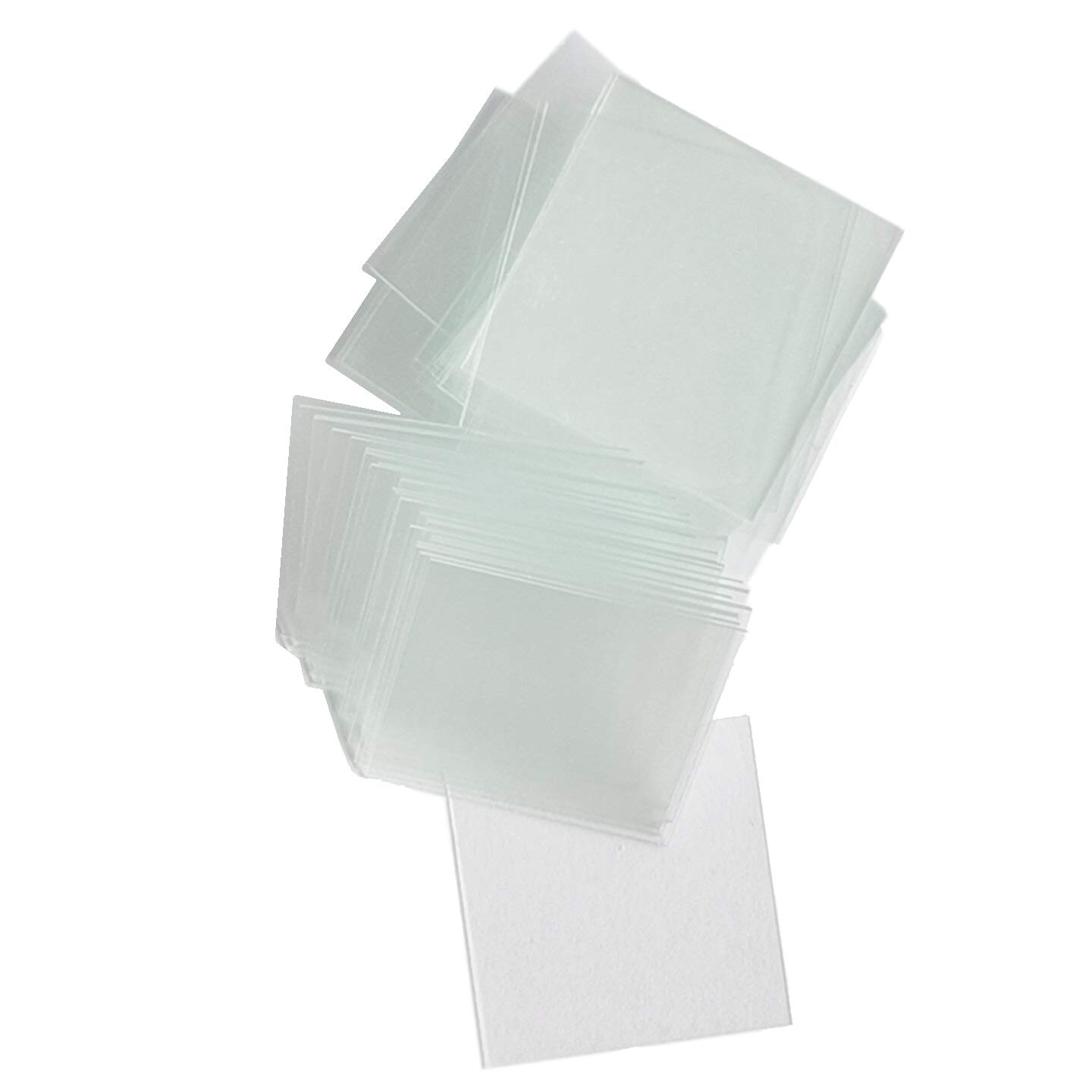 1000 Pieces of Glass Cover Slips for Microscope Slides 18x18mm Cover Glass Slips includes 10 Boxes x 100Pcs/Box