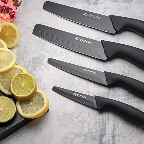 Viners Assure 4 Piece Knife Set, Stainless Steel