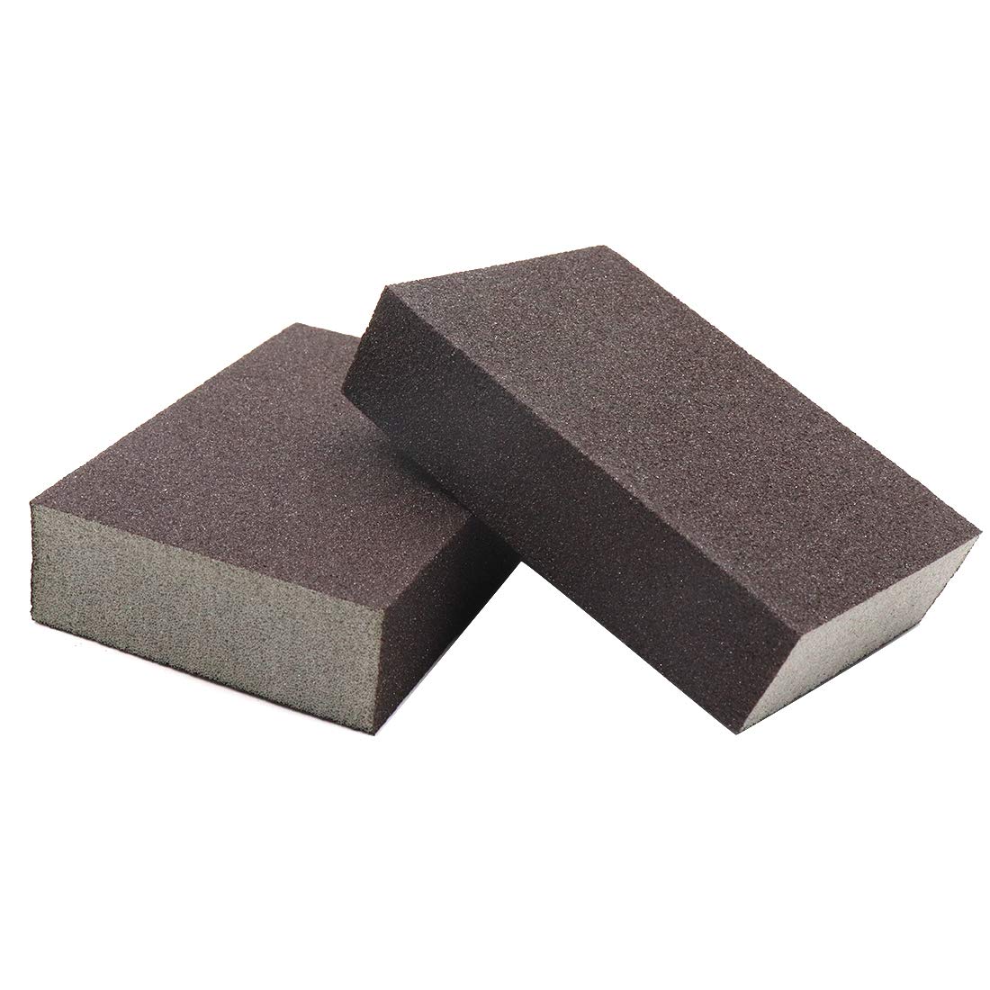 Luomorgo Sanding Sponge Sanding Blocks Polished Elastic Sanding Block Extra Fine (400-600 Grit) 8pcs