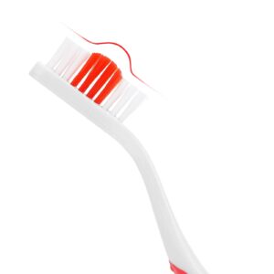 Antimicrobial Toothbrush for Dogs – Professional Dental Care at Home – Fight Plaque and Tartar - Improve Oral Health – Anti-Slip Handle and Ergonomic Design – Individually Packed - Quality Guaranteed