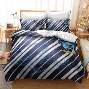 bedding duvet cover harry potters lightweight decorative modern style microfiber, soft microfiber bedding set, 1 duvet cover&2 pillow cases, no comforter