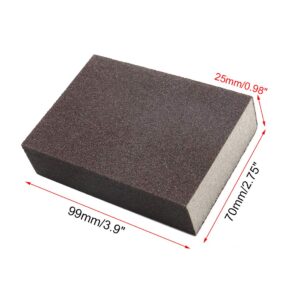 Luomorgo Sanding Sponge Sanding Blocks Polished Elastic Sanding Block Extra Fine (400-600 Grit) 8pcs