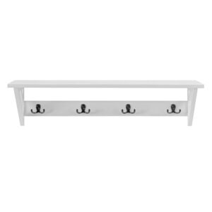 alaterre furniture coventry 36" w coat hook with shelf