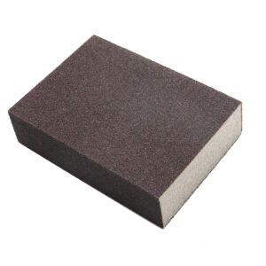 Luomorgo Sanding Sponge Sanding Blocks Polished Elastic Sanding Block Extra Fine (400-600 Grit) 8pcs