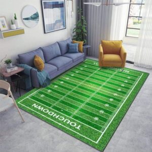 home area runner rug pad american football field, texture, vector illustration file contains thickened non slip mats doormat entry rug floor carpet for living room indoor outdoor throw rugs