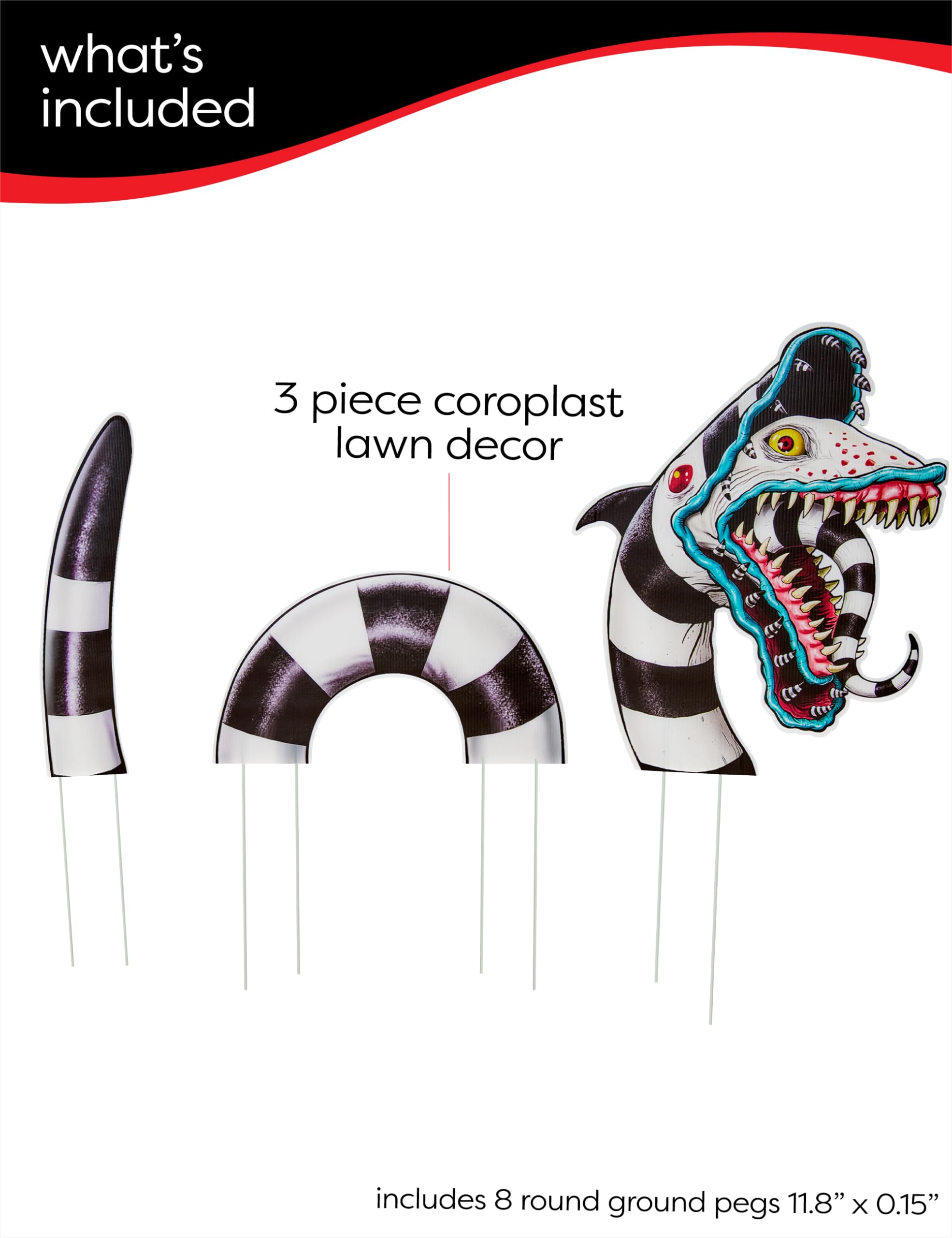 Rubie's Beetlejuice Sand Worm Lawn Decoration