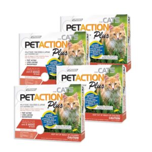 petaction plus for cats 12 doses