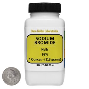 sodium bromide [nabr] 99% acs grade crystals 4 oz in a bottle