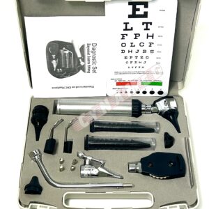 Cynamed Otoscope Diagnostics Ear, Nose and Throat Exam Kit, Perfect Tool for Students