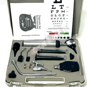 Cynamed Otoscope Diagnostics Ear, Nose and Throat Exam Kit, Perfect Tool for Students