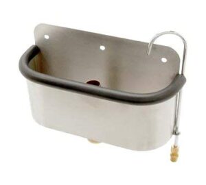 side mounted dipperwell with faucet | fmp #117-1339