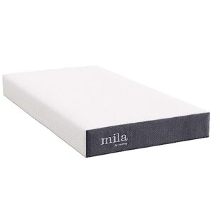 Modway Mila 8" Twin Mattress - Firm 8 Inch Memory Foam Mattress - 10-Year Warranty