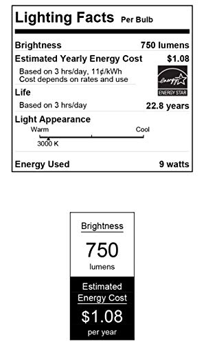 Westinghouse 5221020 BR30 Flood Dimmable Bright White Energy Star LED Light Bulb, Medium Base, 6 Count (Pack of 1), 3000 Kelvin