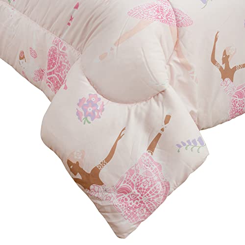 Kidz Mix Dancing Ballerinas Bed in a Bag, Twin