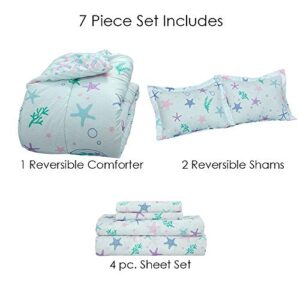 Kidz Mix Mystical Mermaid Bed in a Bag, Full