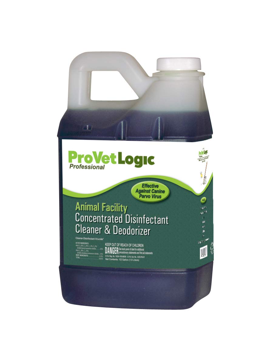 ProVetLogic Animal Facility Disinfectant Cleaner & Deodorizer (Concentrated) - 0.5 Gallon