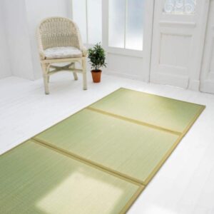 BJDesign Japanese Traditional Igusa (Rush Grass) Tatami Floor Mattress Tatami mat, Full XL. Made in Japan (Full XL)