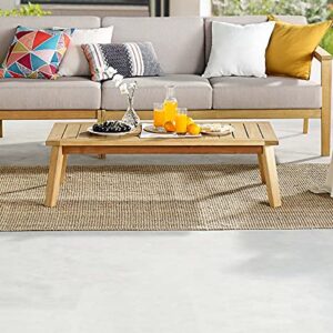 Modway EEI-3682-NAT Sedona Coffee Table, Natural Taupe