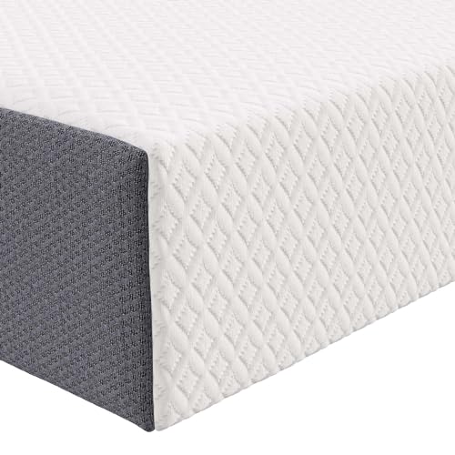 Modway Mila 8" Twin Mattress - Firm 8 Inch Memory Foam Mattress - 10-Year Warranty